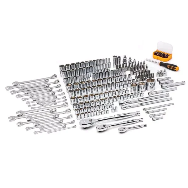 GEARWRENCH 6-Point Mechanics Tool Set in 3-Drawer Storage Box (243 ...
