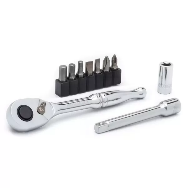 Husky 1/4 in. Drive Ratchet SAE/Metric Socket Set (30-Piece) – PAX Depot