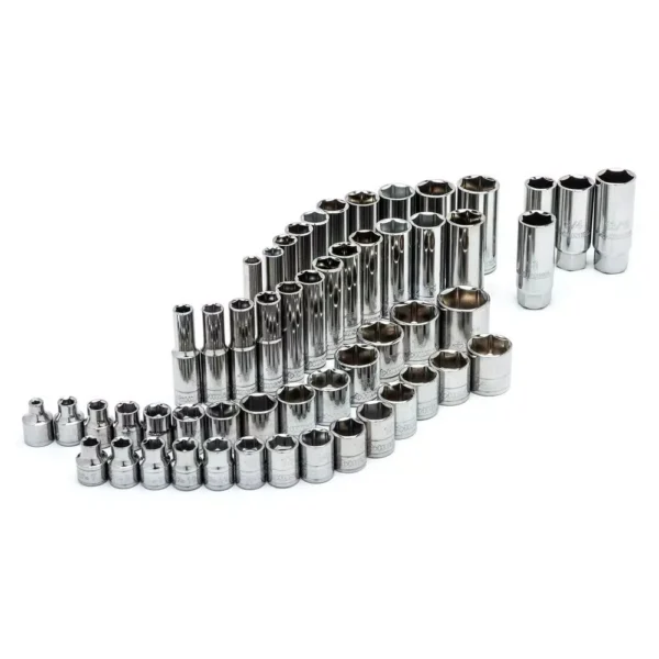 Husky 3/8 in. Drive SAE and Metric Socket Set (54-Piece) – PAX Depot