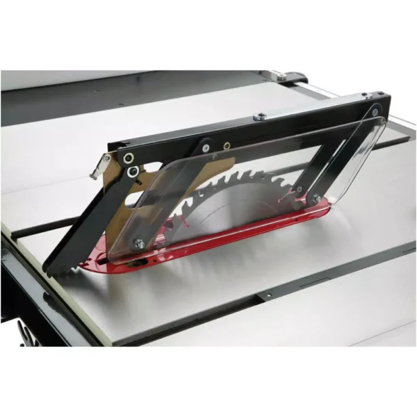 Shop Fox 10 in. 3 HP Cabinet Table Saw with Riving Knife and Long Rails ...